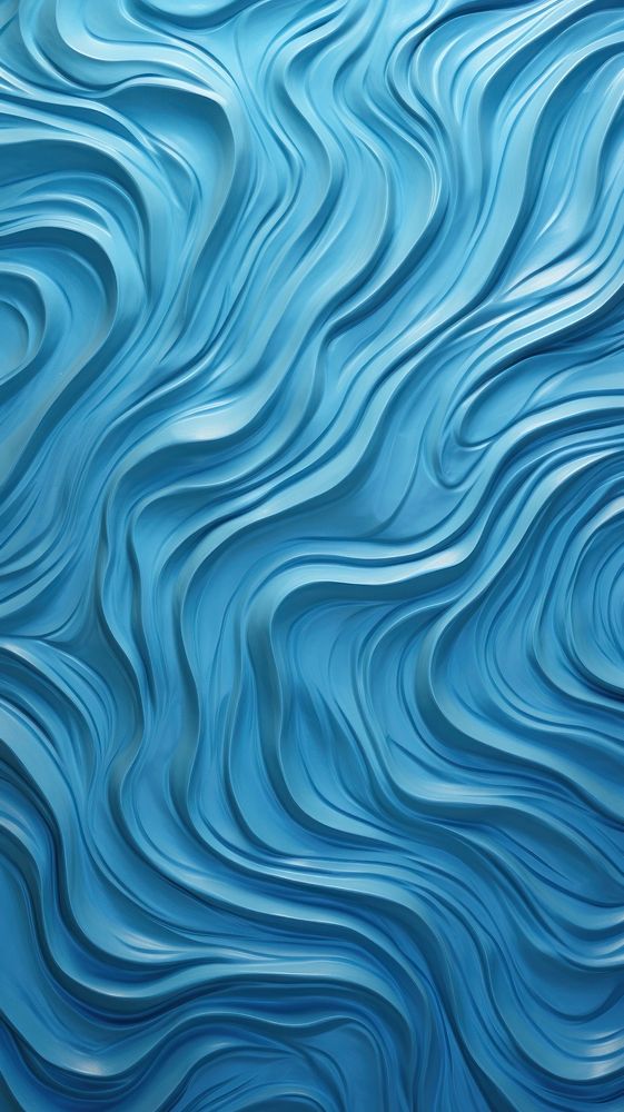 Wave bas relief pattern blue | Premium Photo - rawpixel