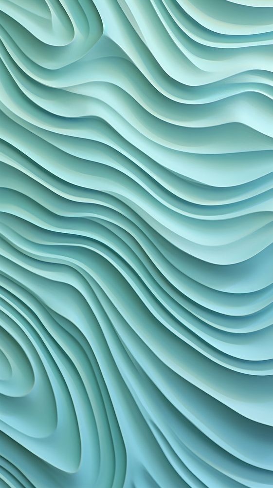 Wave bas relief pattern turquoise | Free Photo - rawpixel