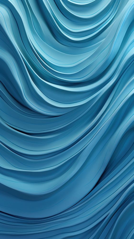 Wave bas relief pattern blue | Premium Photo - rawpixel