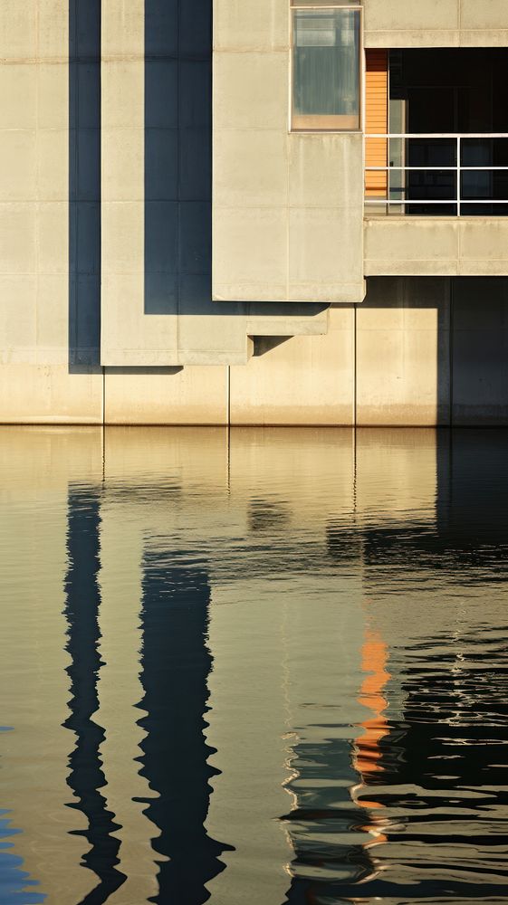 Architecture reflection building outdoors. | Free Photo - rawpixel