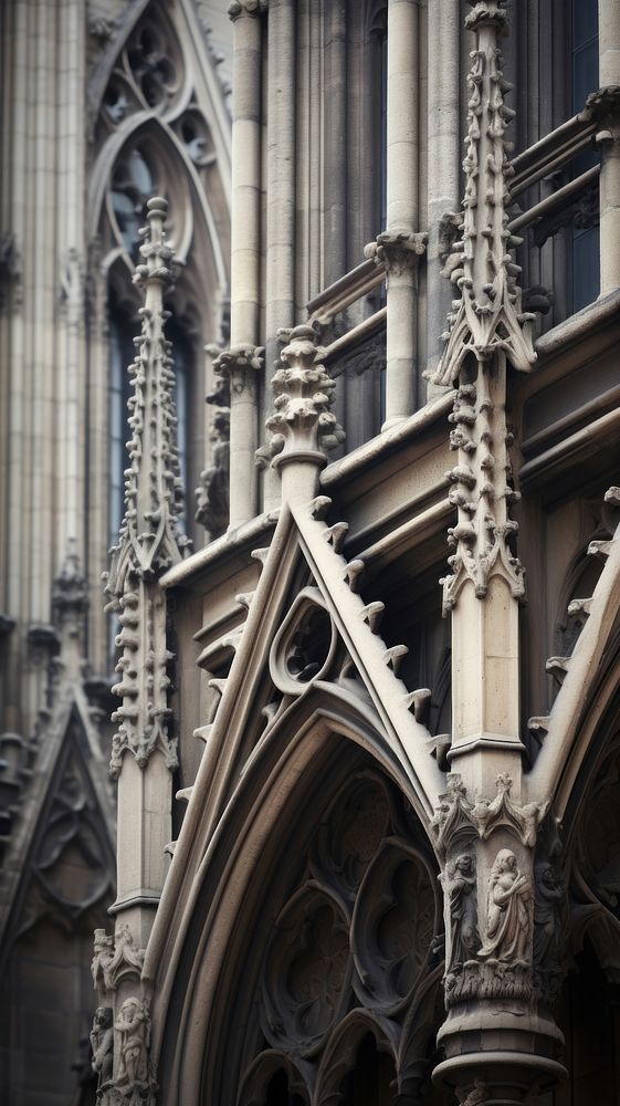 Gothic cathedral architecture building spirituality. | Premium Photo ...