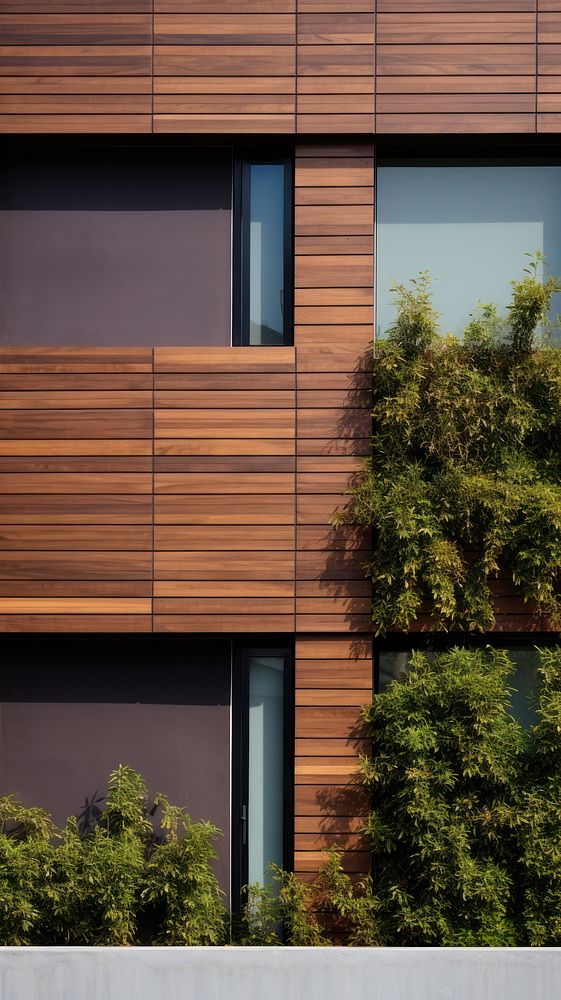 Architecture building wood facade. | Free Photo - rawpixel
