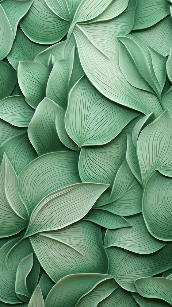 Green leaf flower bas relief | Free Photo - rawpixel