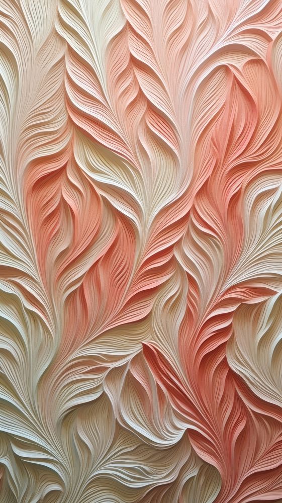 Nature pattern art wallpaper. | Free Photo Illustration - rawpixel