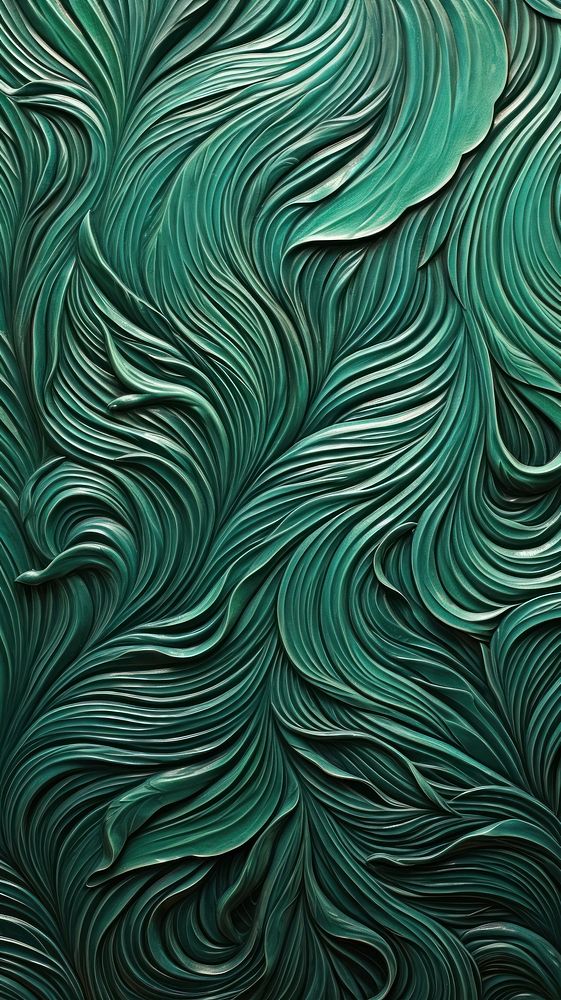 Nature pattern art green. | Free Photo Illustration - rawpixel