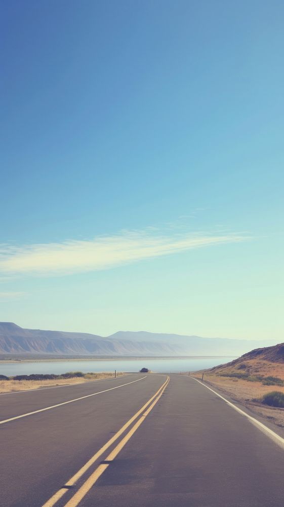 Esthetic road landscape wallpaper outdoors | Premium Photo - rawpixel