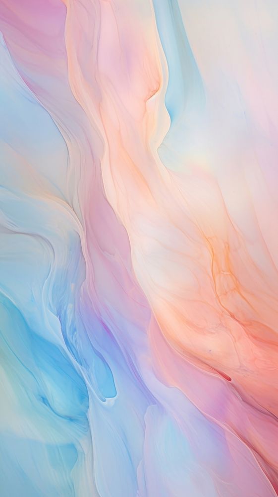 Flowy pastel marble abstract painting | Premium Photo Illustration ...