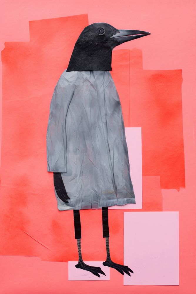 Crow Professor animal art bird | Free Photo Illustration - rawpixel