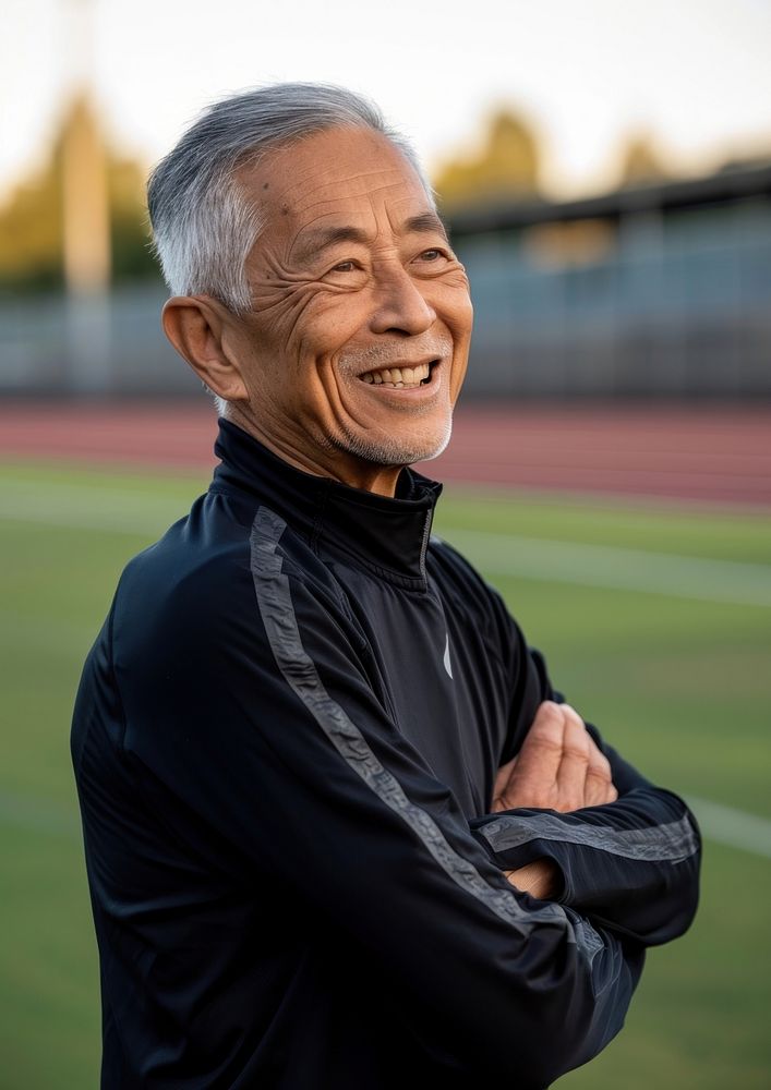 Sports adult smile happy. | Premium Photo - rawpixel