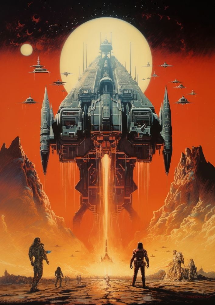 A nuclear vehicle poster transportation. | Premium Photo Illustration ...