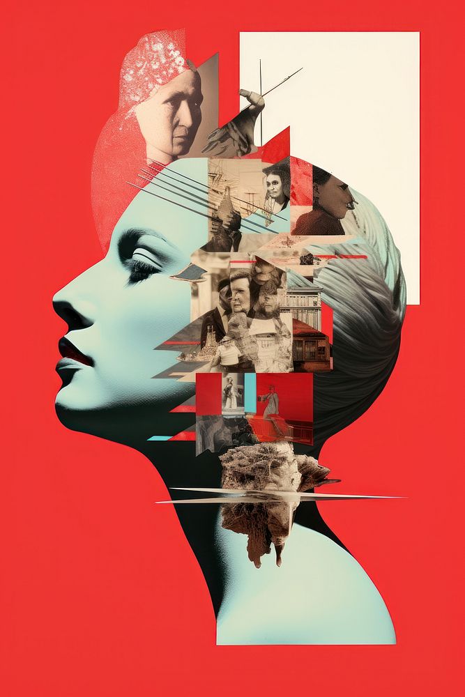 A socialism collage surreal poster. | Free Photo Illustration - rawpixel