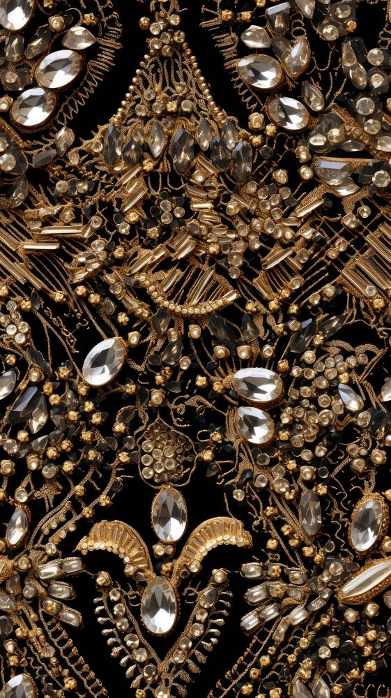 Jewelry pattern luxury bling-bling. | Premium Photo - rawpixel