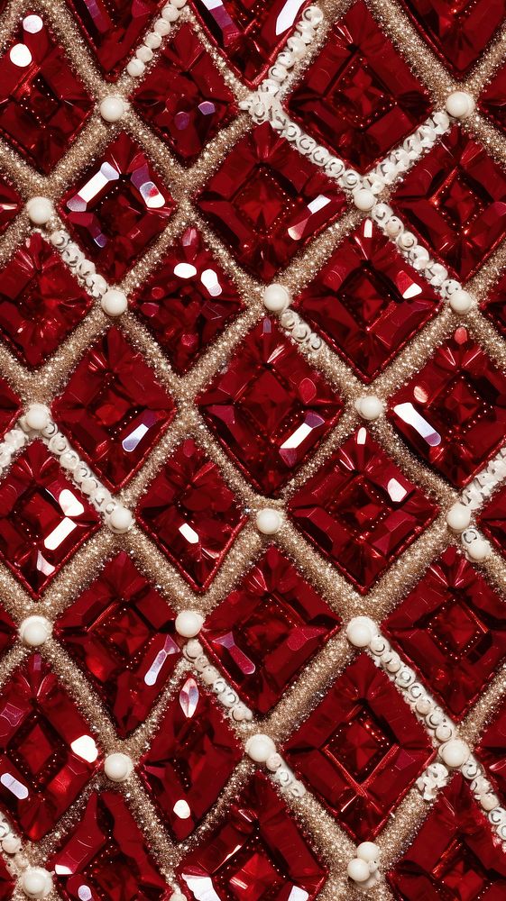 Jewelry pattern maroon velvet | Premium Photo - rawpixel