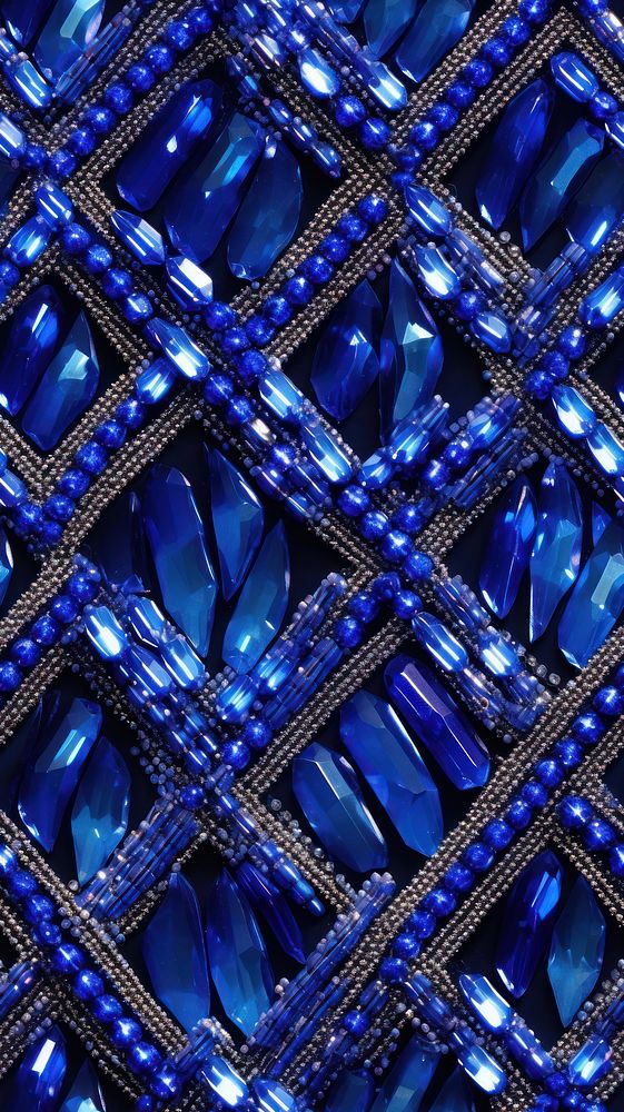 Jewelry blue gemstone pattern. | Premium Photo - rawpixel