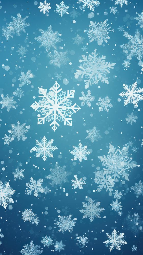 Snowflake backgrounds christmas white. AI | Premium Photo Illustration ...