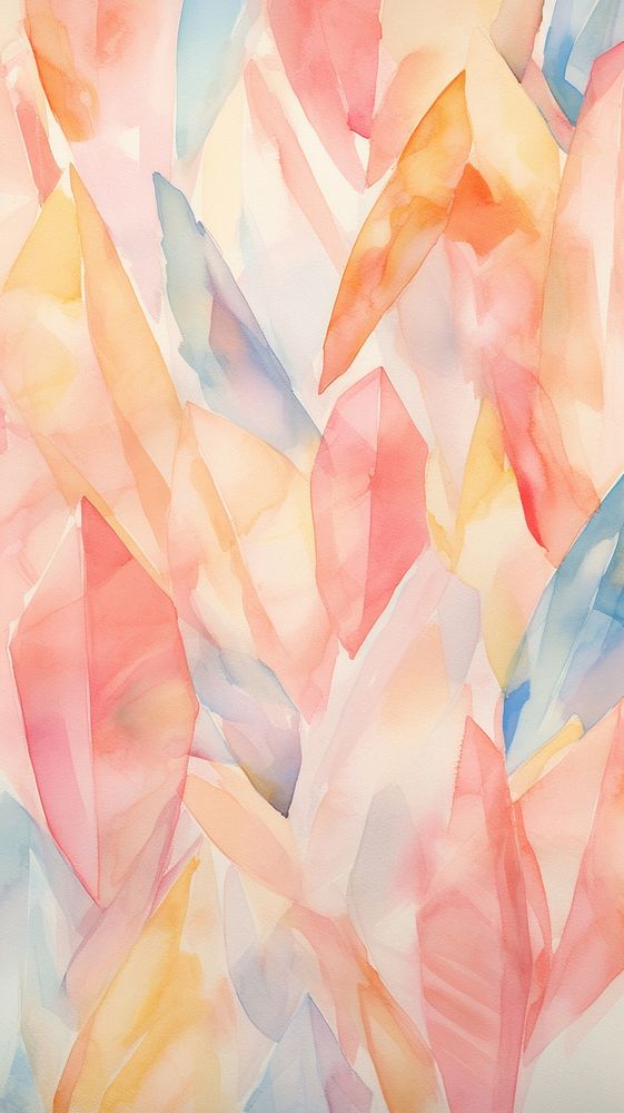 Crystal shards paper backgrounds painting. | Premium Photo Illustration ...