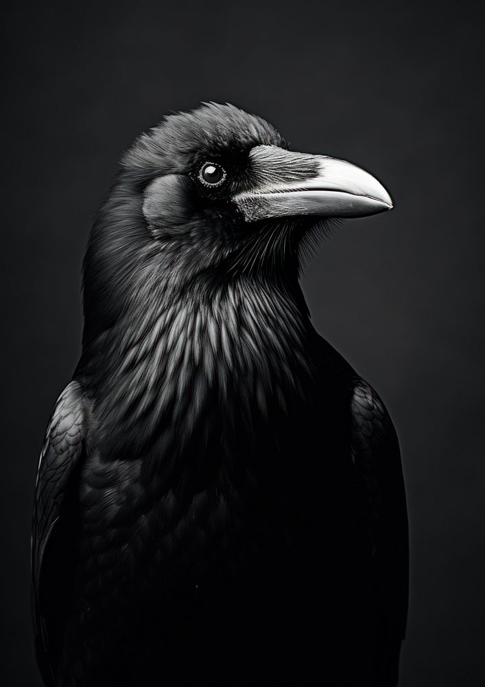 A crow animal black beak. | Premium Photo - rawpixel