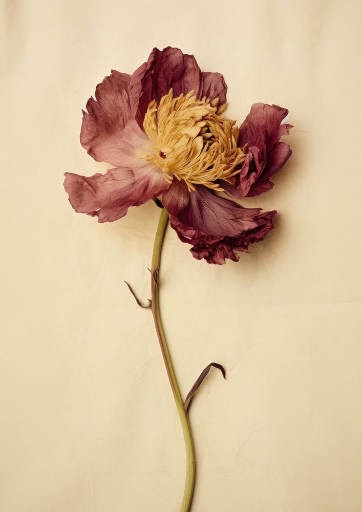 Real Pressed peony flower petal | Premium Photo - rawpixel