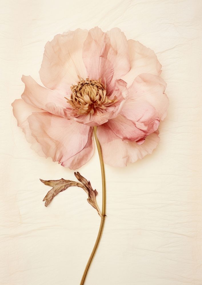 Real Pressed peony flower blossom | Premium Photo - rawpixel