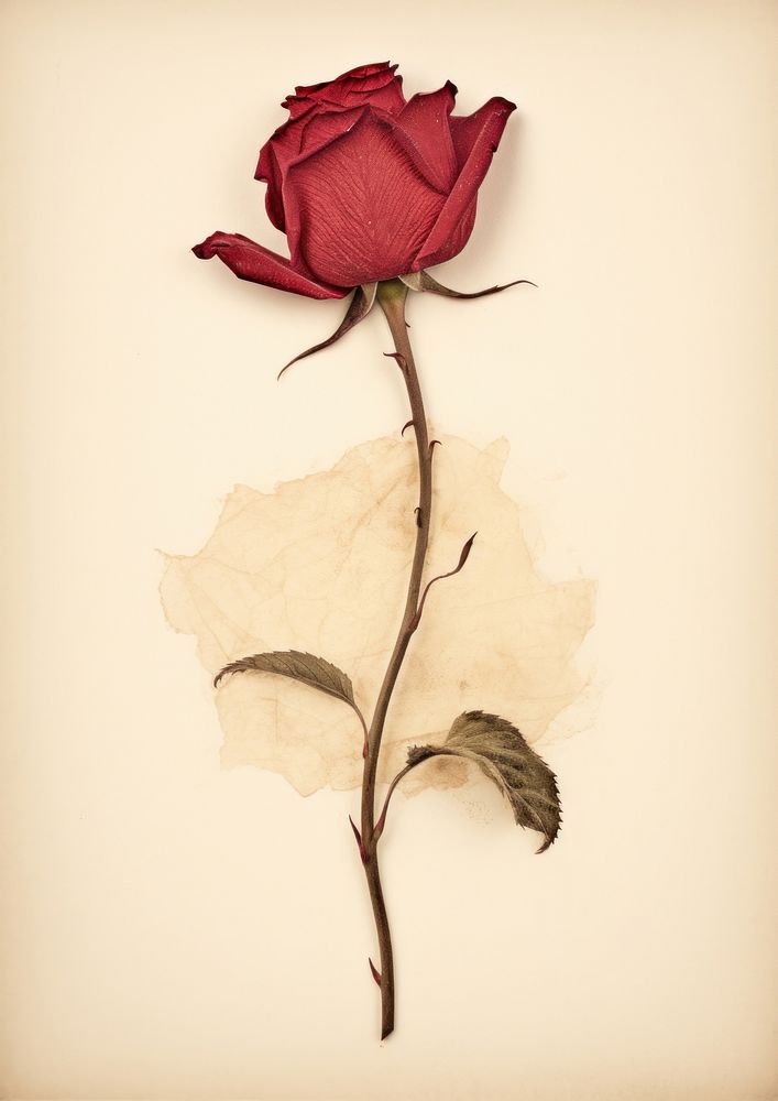 Real Pressed red rose flower | Free Photo - rawpixel