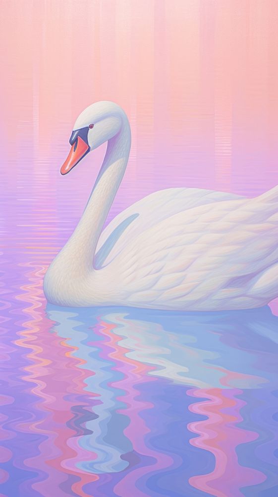 Minimal space swan animal bird | Premium Photo Illustration - rawpixel