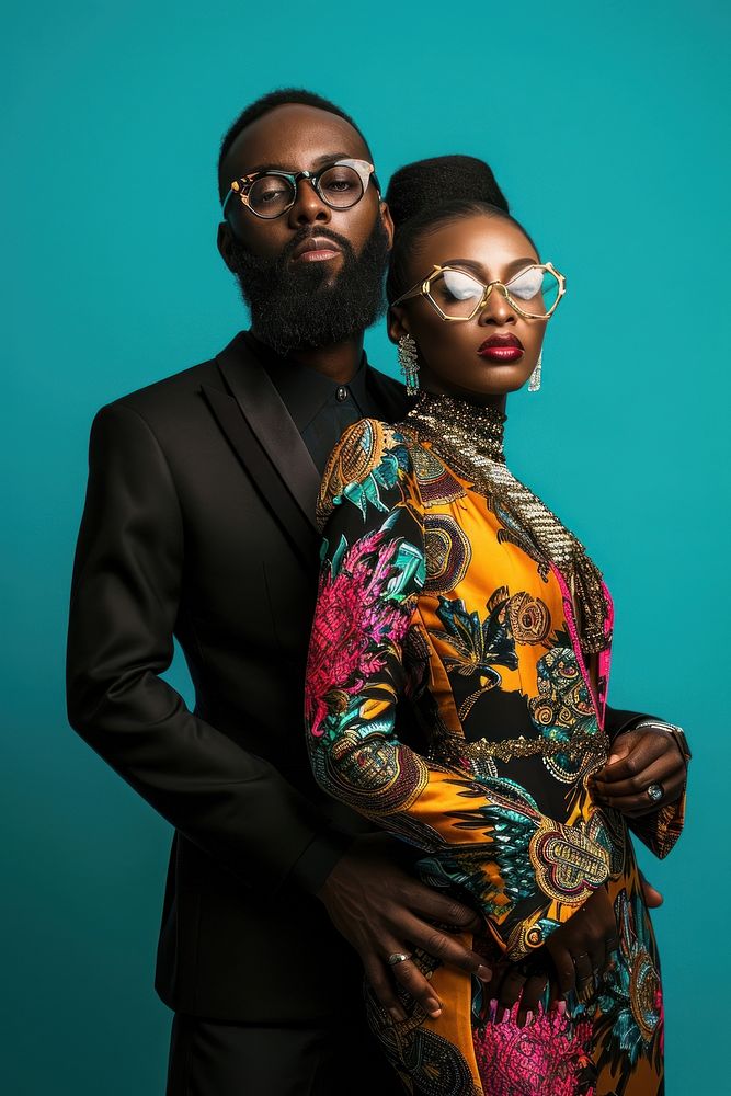 African couple portrait wedding adult. | Free Photo - rawpixel