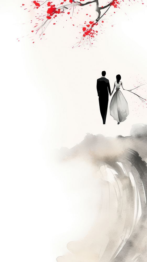 Walking bride wedding adult. | Premium Photo Illustration - rawpixel