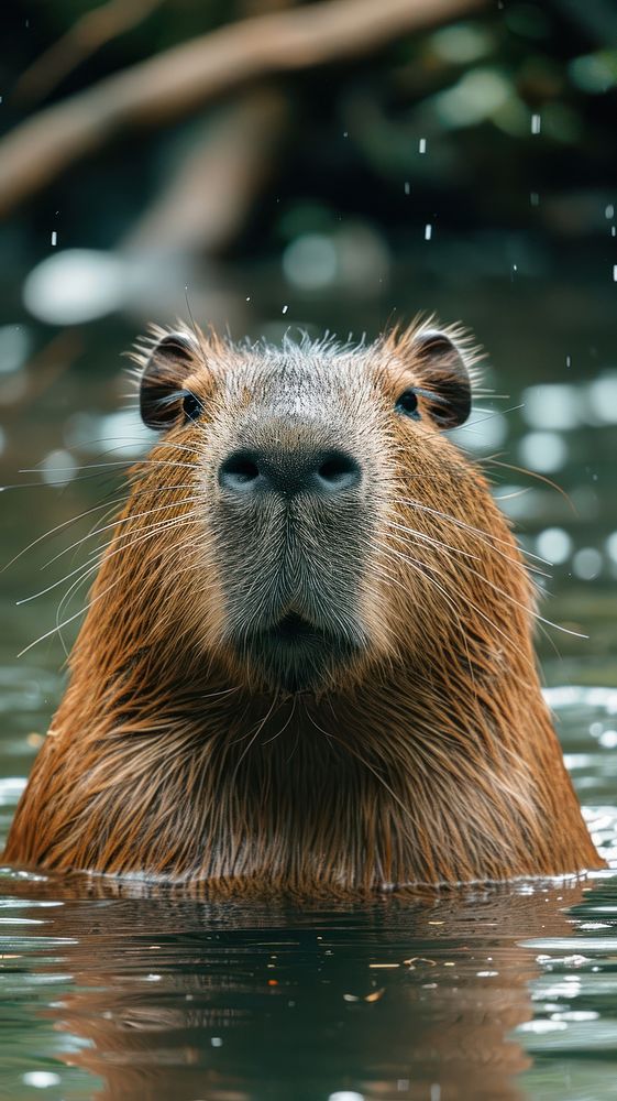 Capybara wildlife animal mammal. | Premium Photo - rawpixel