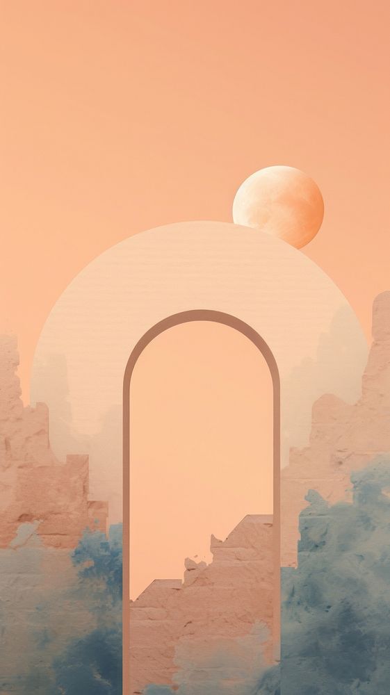 Arch architecture outdoors night. | Premium Photo Illustration - rawpixel