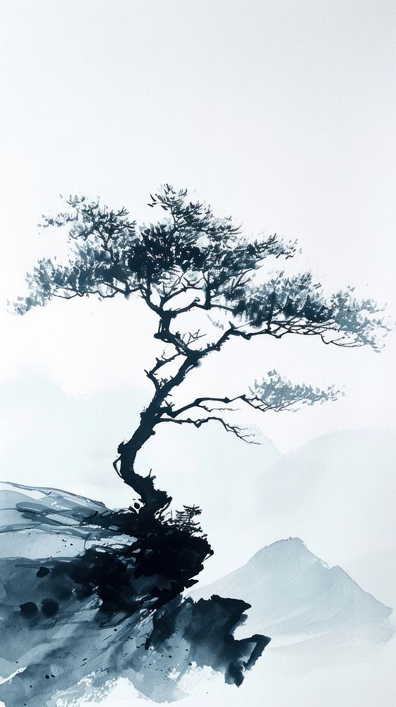 Tree drawing sketch plant. | Free Photo Illustration - rawpixel