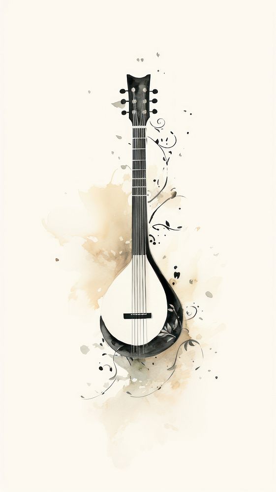 Guitar paper music performance. | Free Photo Illustration - rawpixel