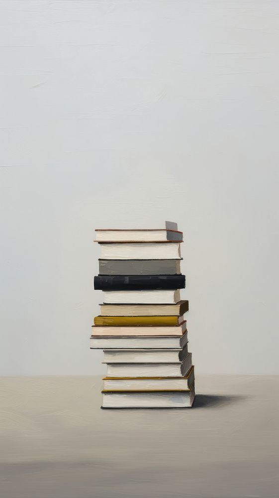 Minimal books publication arrangement simplicity. | Free Photo ...