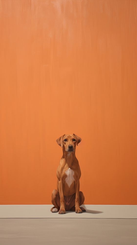 Minimal dog mammal animal pet. | Free Photo Illustration - rawpixel