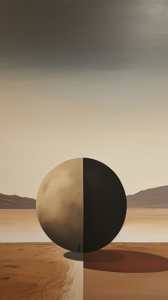 Minimal earth tranquility reflection outdoors. | Free Photo ...