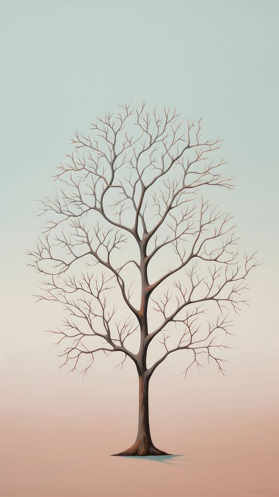 Minimal space tree plant tranquility | Premium Photo Illustration ...