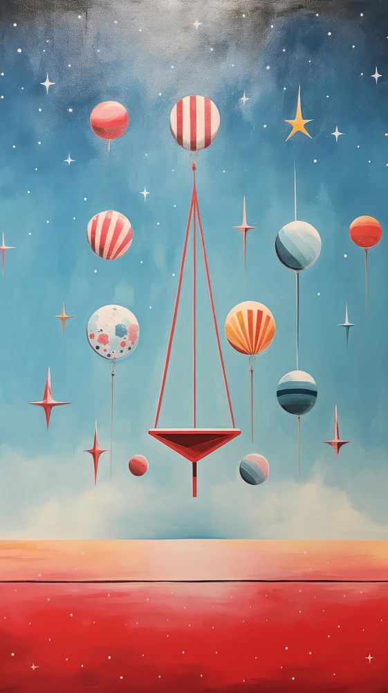 Minimal style easter carnival aircraft | Free Photo Illustration - rawpixel