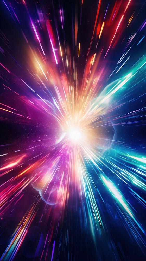 Colorful light tunnel purple speed | Premium Photo Illustration - rawpixel