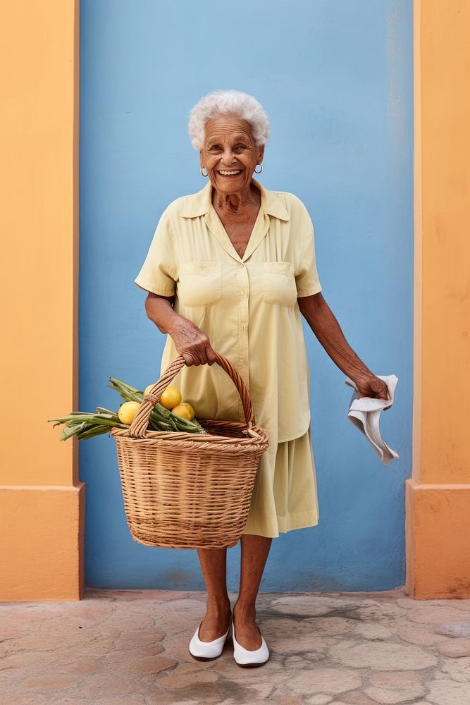 joyful Cuban senior woman holding | Premium Photo - rawpixel
