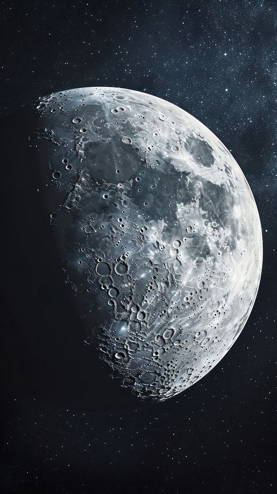 Aerial top view moon surface | Premium Photo - rawpixel