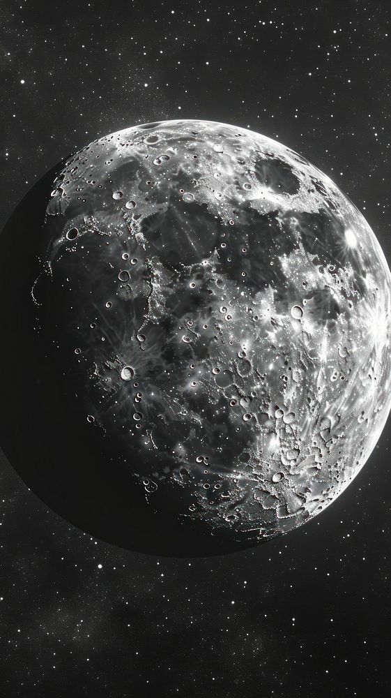 Aerial top view moon surface | Premium Photo - rawpixel