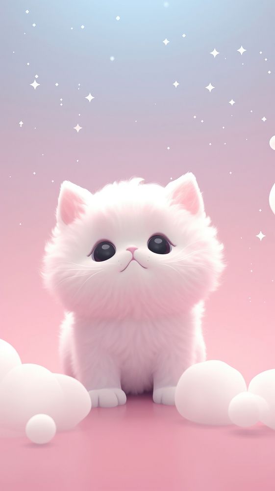 Cute cat cartoon animal mammal. | Premium Photo Illustration - rawpixel