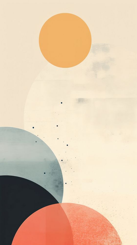 Minimal simple joyful art abstract | Free Photo Illustration - rawpixel