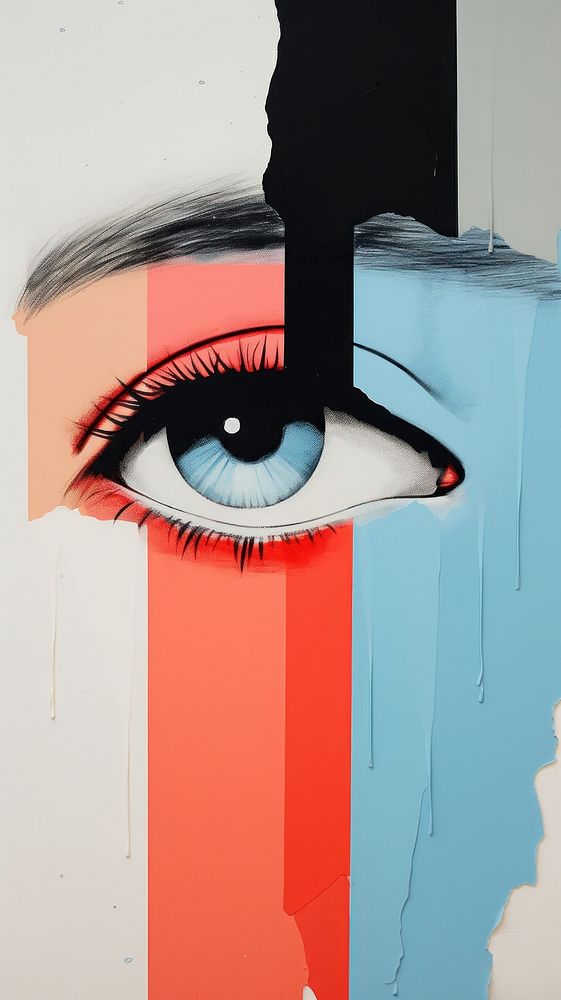 Minimal simple sad art painting | Premium Photo Illustration - rawpixel