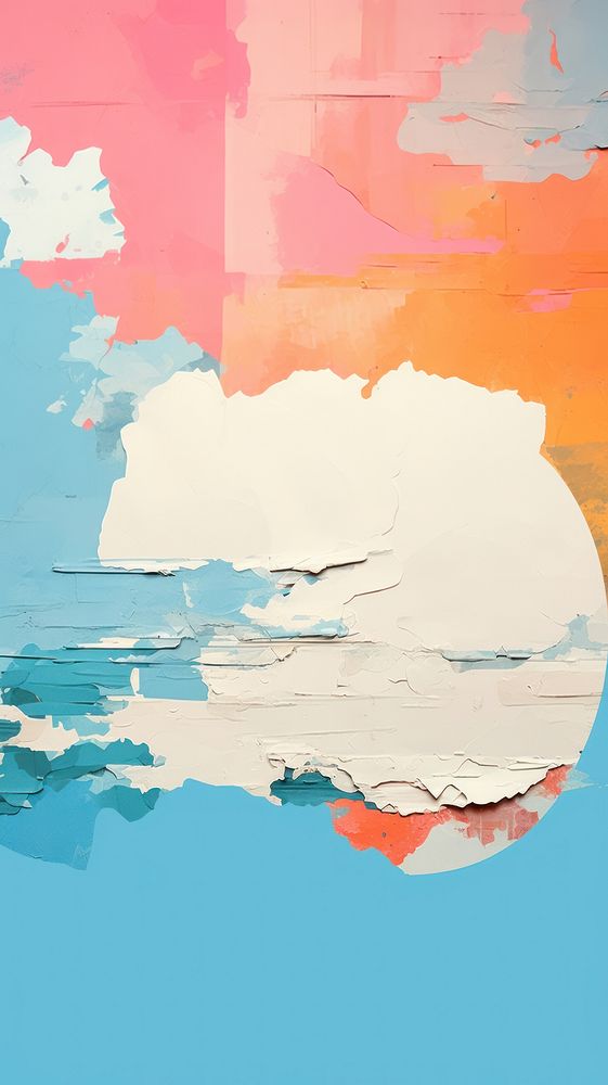 Sky art abstract painting. | Free Photo Illustration - rawpixel