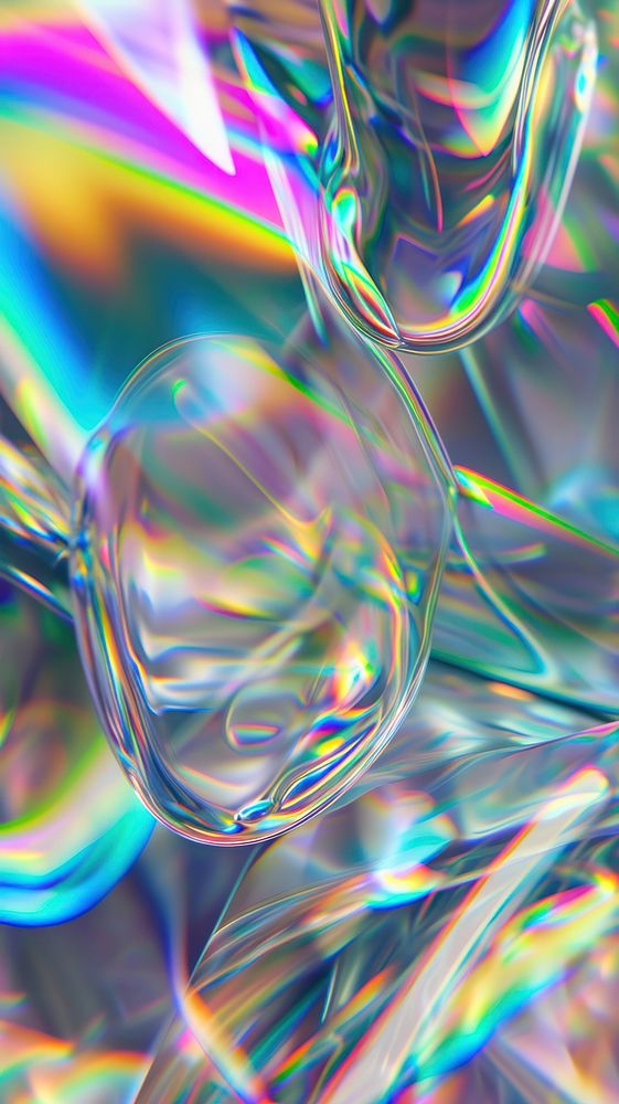 Plastic wrap backgrounds pattern shape. | Premium Photo Illustration ...