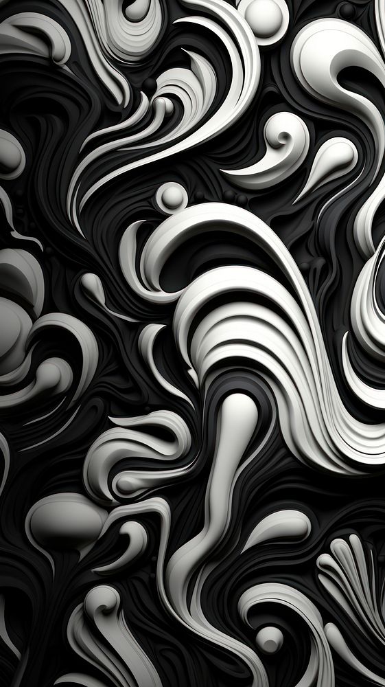 Abstract enigmatic pattern monochrome backgrounds | Premium Photo ...