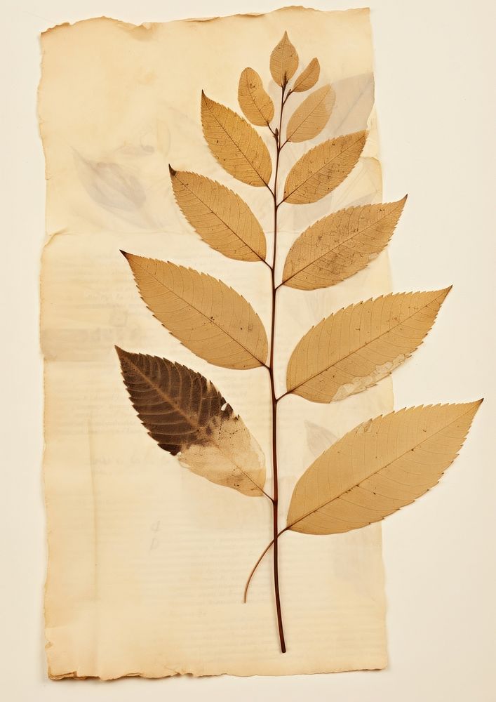 Leaf plant paper herbs. | Free Photo - rawpixel