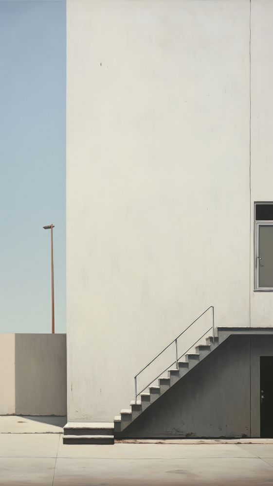 New York architecture staircase building. | Free Photo Illustration ...