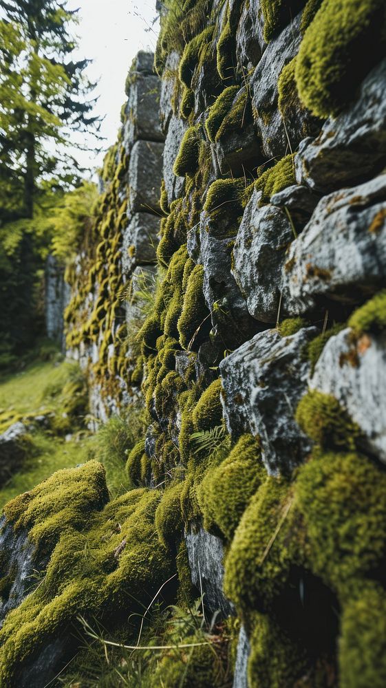 Nature wall outdoors plant. AI | Premium Photo - rawpixel