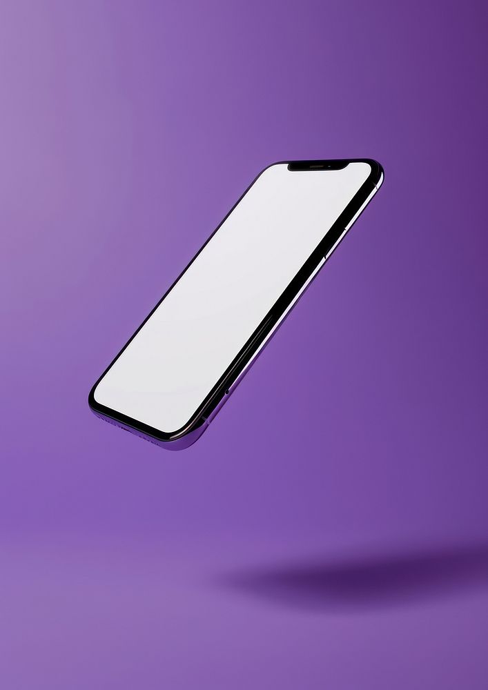 Smartphone purple electronics technology. | Premium Photo - rawpixel